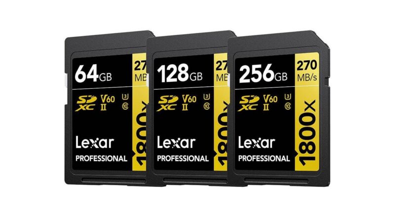 Lexar launches new professional 1800x memory cards - Videomaker
