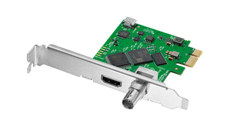 Blackmagic reveals budget HD DeckLink monitor and recorder - Videomaker