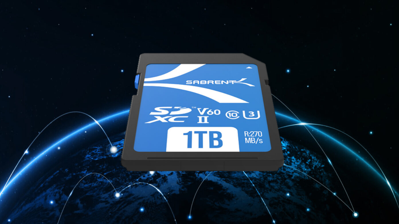 Sabrent launches new 1 TB V60 SD memory card - Videomaker