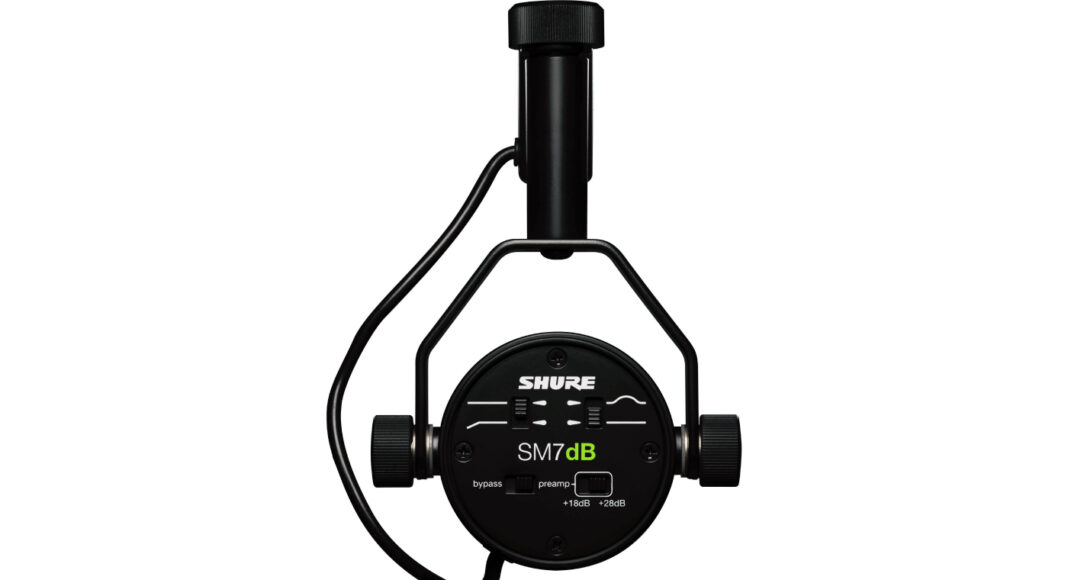 Shure puts a built-in preamp in its new SM7dB mic - Videomaker