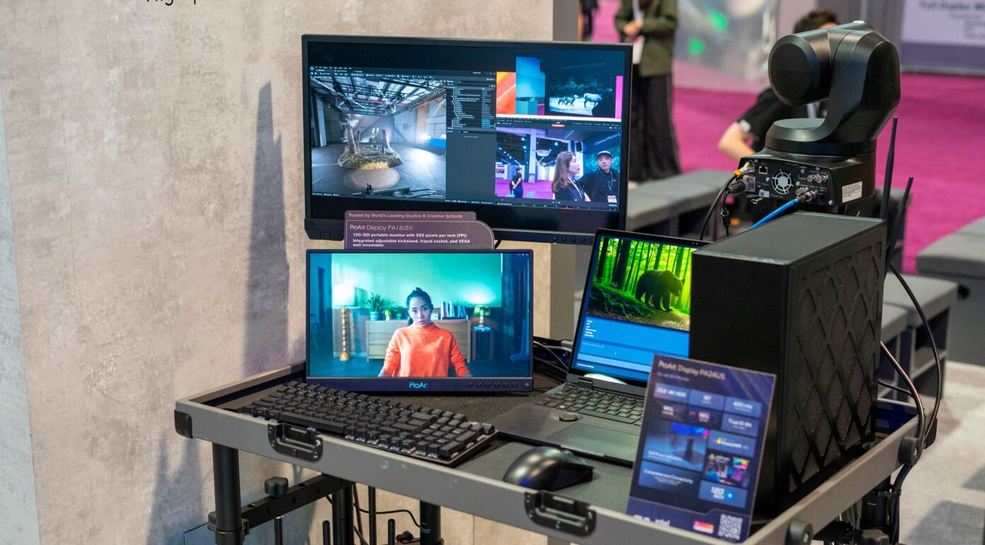 A new vision for video: ASUS Showcases ProArt Monitors at NAB 2024 - Videomaker