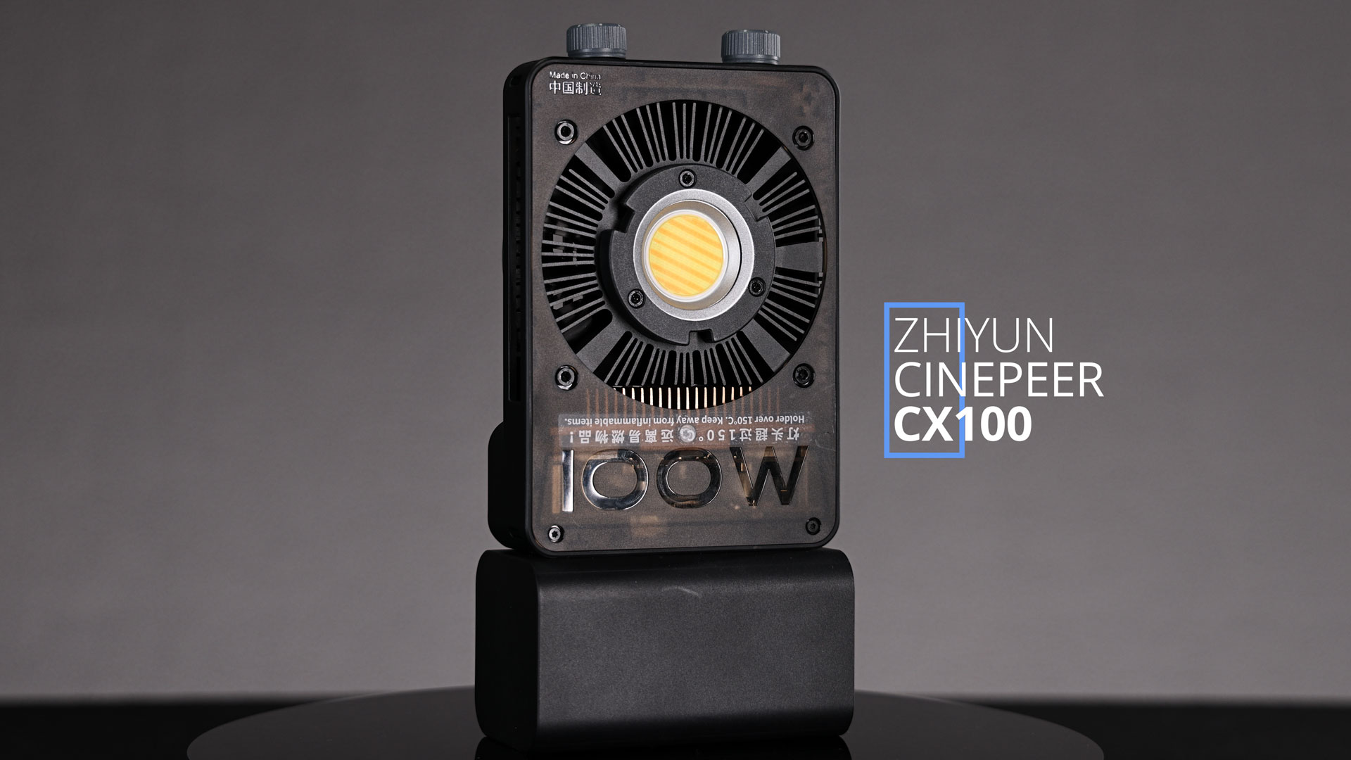 Bright Light, Small Package: ZHIYUN CINEPEER CX100 COB LED Light ...