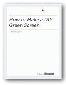 Learn How to Make a DIY Green Screen with a New Free Report - Videomaker