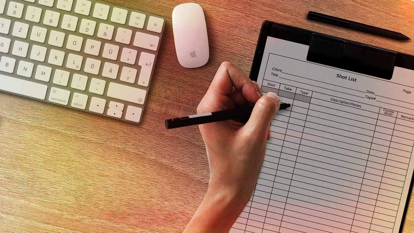 How to make an awesome shot list for your film or video project ...