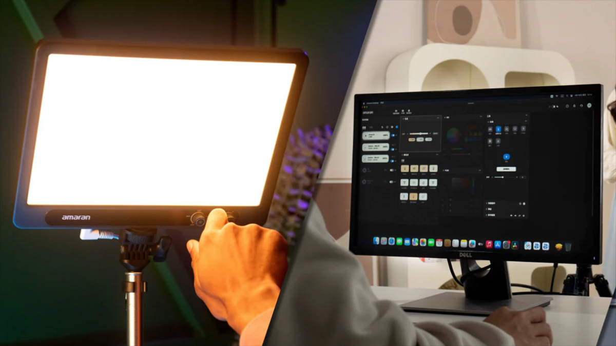 Amaran launches new Verge and Verge Max desktop lighting for content creators - Videomaker