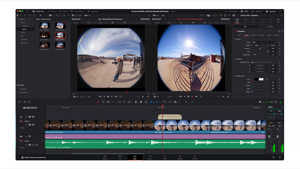 DaVinci Resolve Studio update adds Apple Immersive Video workflows for ...