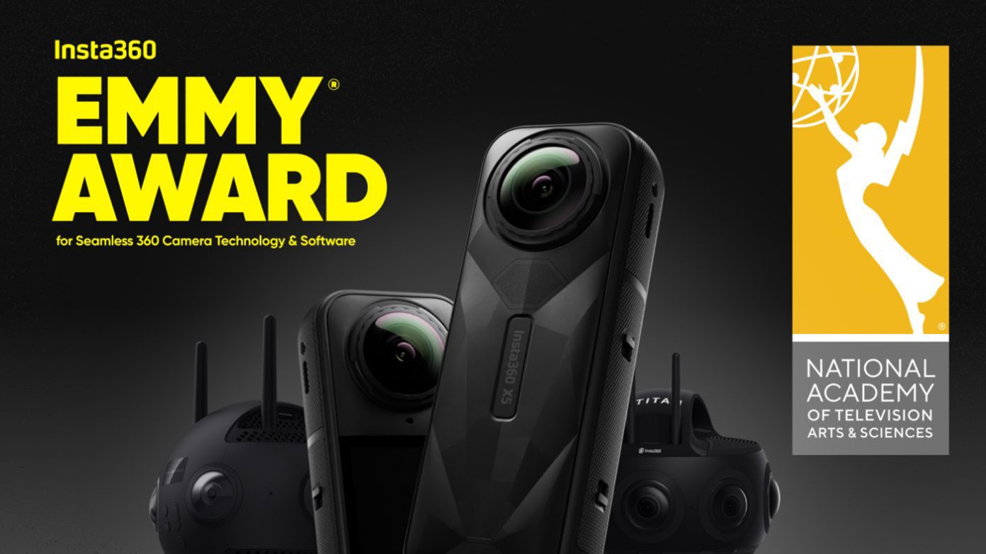 Insta360 wins an Emmy Award for innovative 360-degree camera technology ...