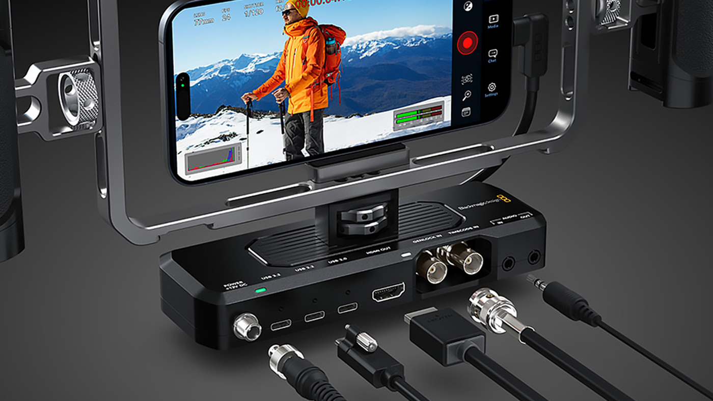 Blackmagic Design announces Camera ProDock for iPhone 17 - Videomaker