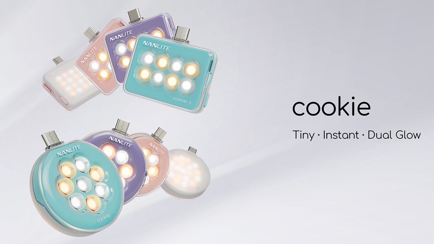 Nanlite launches cookie and cookie-s dual-sided mini lights for ...