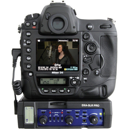 Shooting DSLR Audio with the BeachTEK DXA-SLR PRO Audio Adapter ...