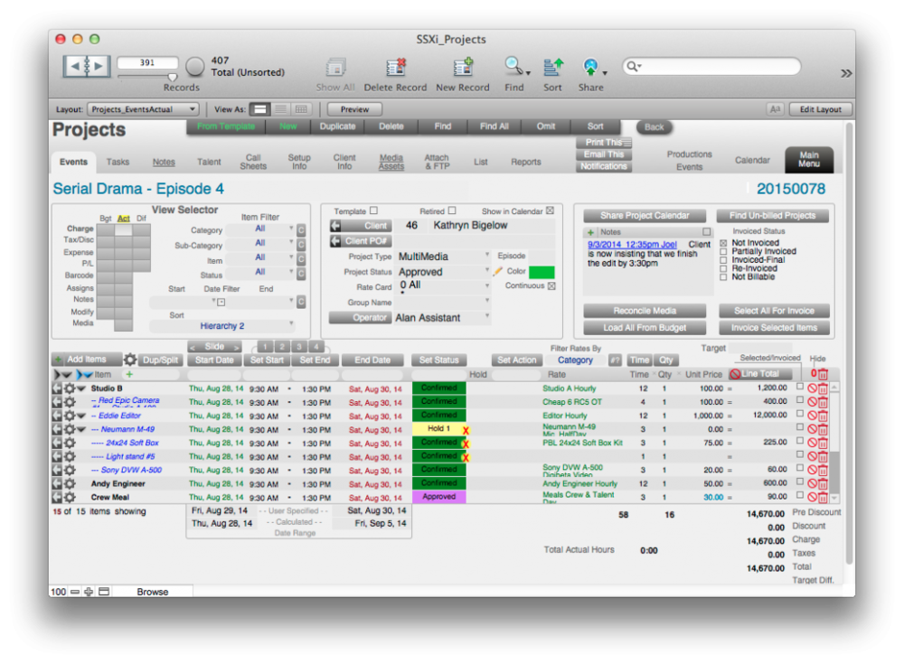Studio Suite Xi Makes Studio Management as Easy as Lights, Camera ...