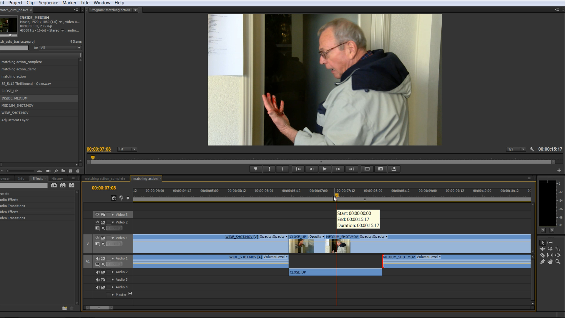 Matching Action Cuts Like the Pros - Videomaker