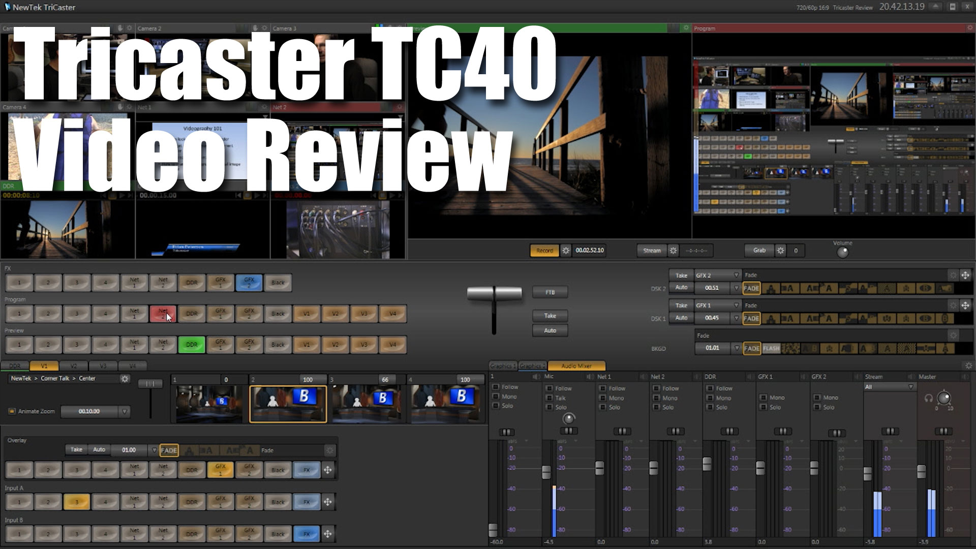 Tricaster TC40 Video Review - Videomaker