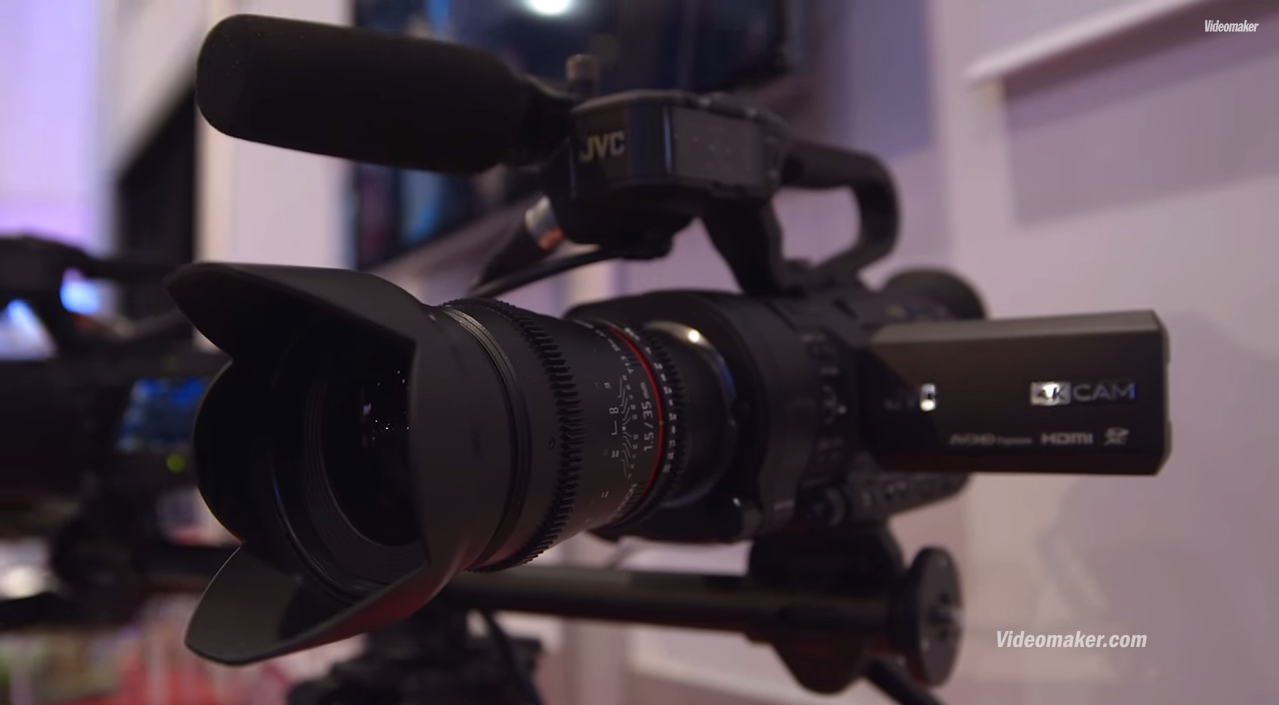 CES 2015: JVC GY LS300 Interchangeable Lens 4K Camcorder - Videomaker