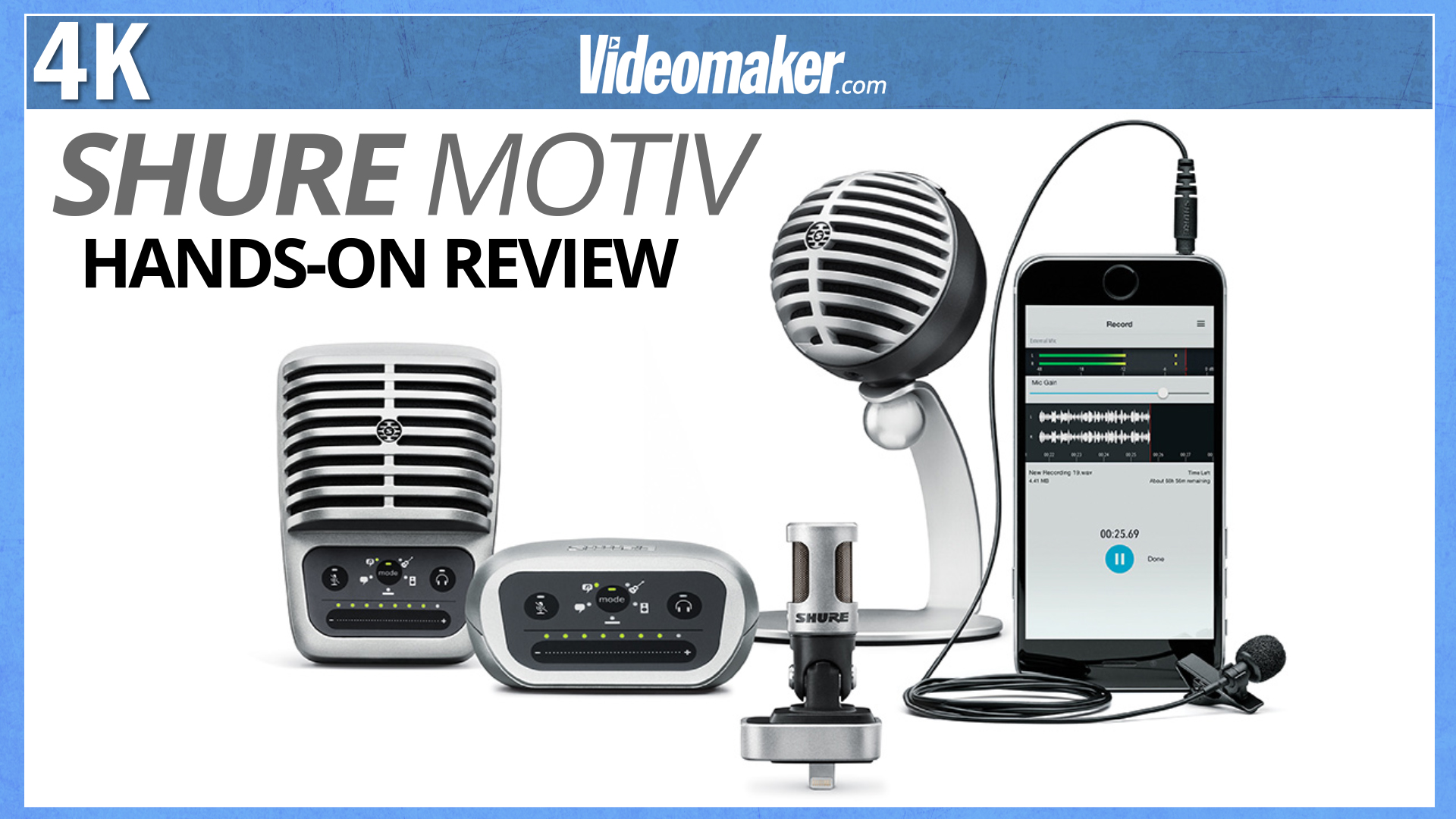 Shure Motiv Line - Review - Videomaker