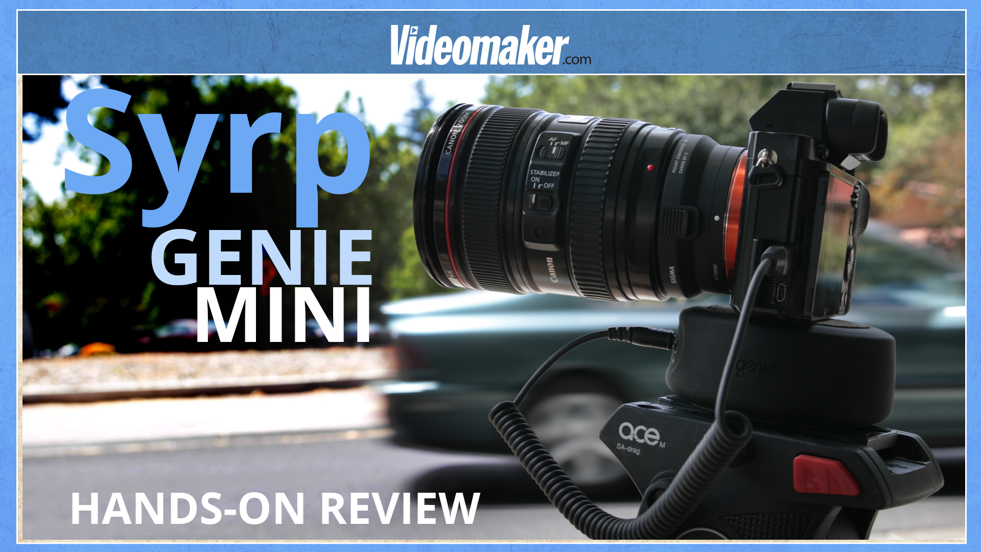 Syrp - Genie Mini - Hands-On Video Review - Videomaker