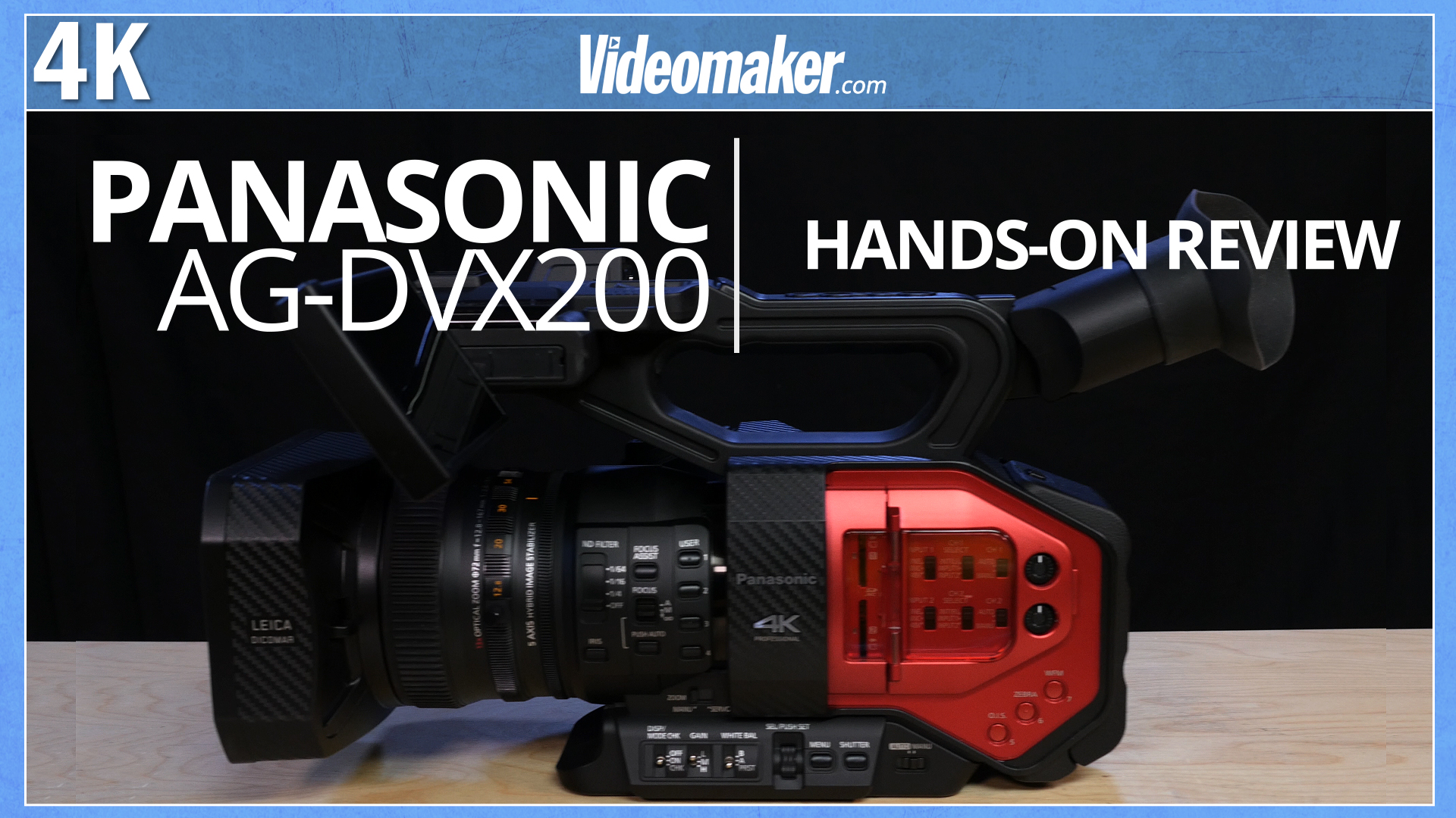 Panasonic AG-DVX200 - Hands-On Video Review - Videomaker