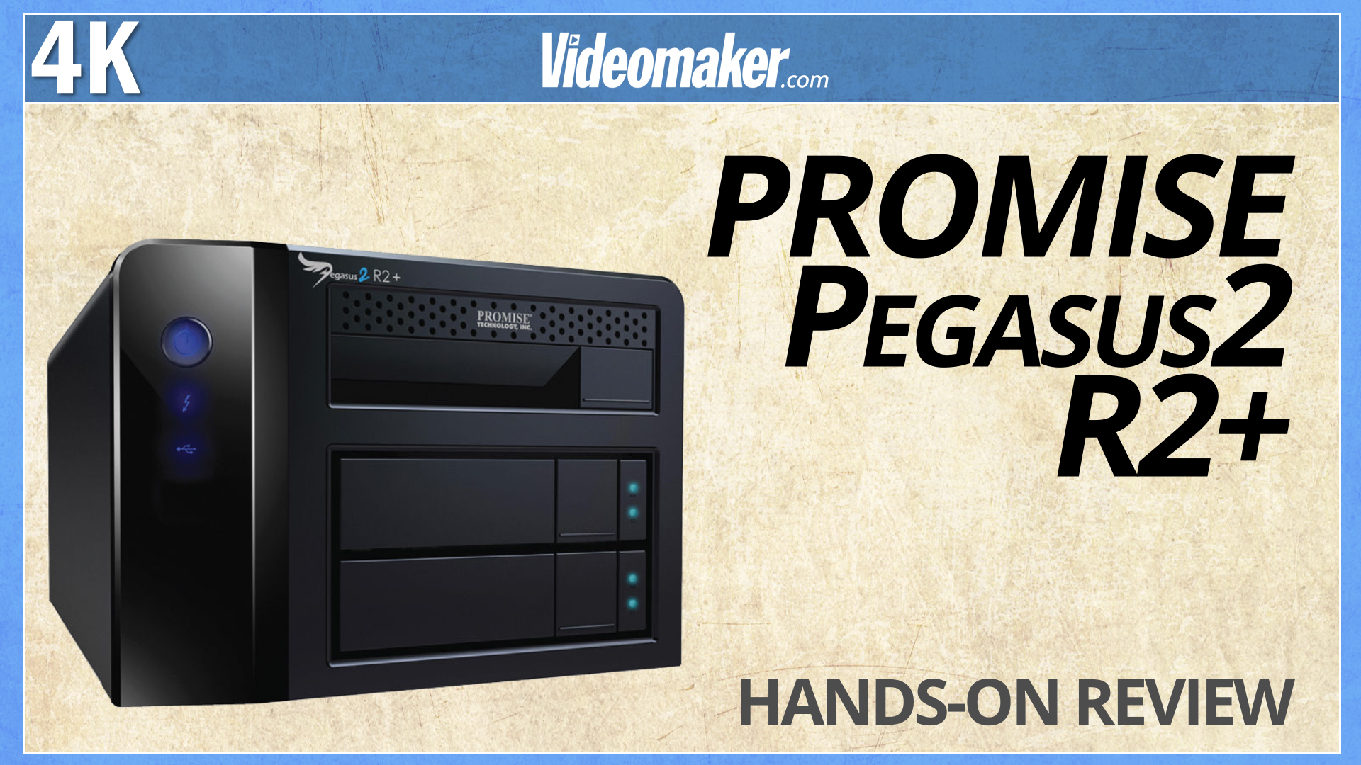 PROMISE PEGASUS2 R2+ VIDEO REVIEW - Videomaker